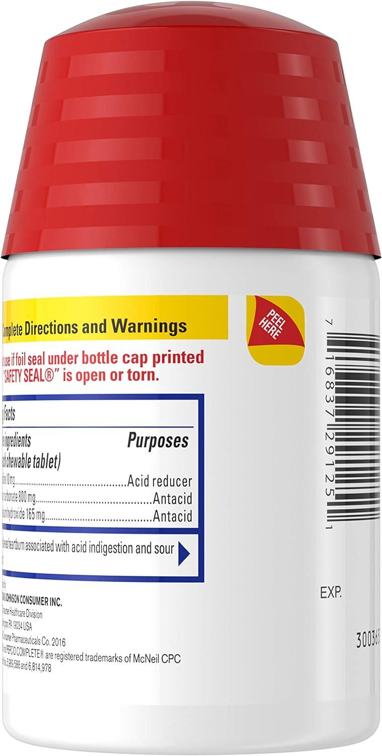 Pepcid Complete Berry Chewable Tablets - 25 ct Acid Reducer & Antacid ...