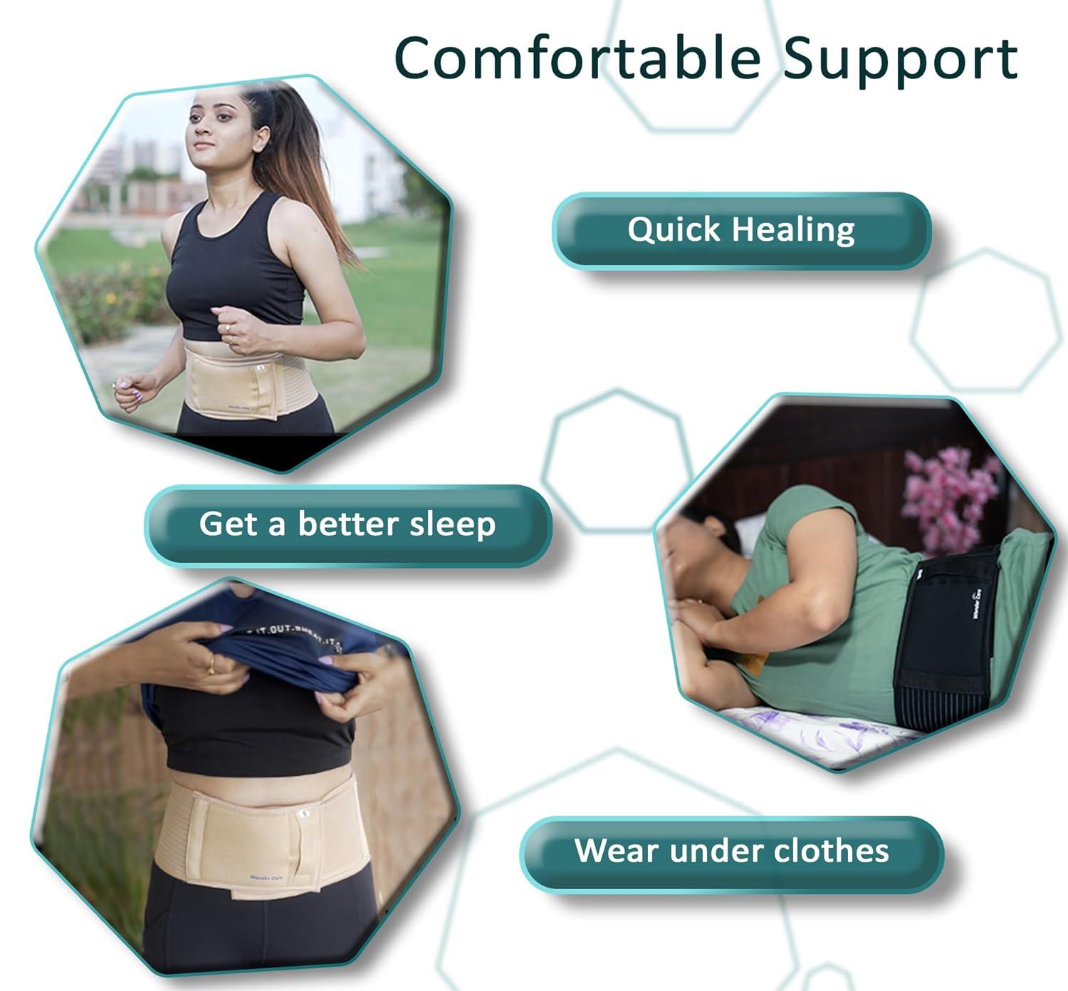 Wonder Care XXL Umbilical & Inguinal Hernia Belt | Pain Relief Belly ...