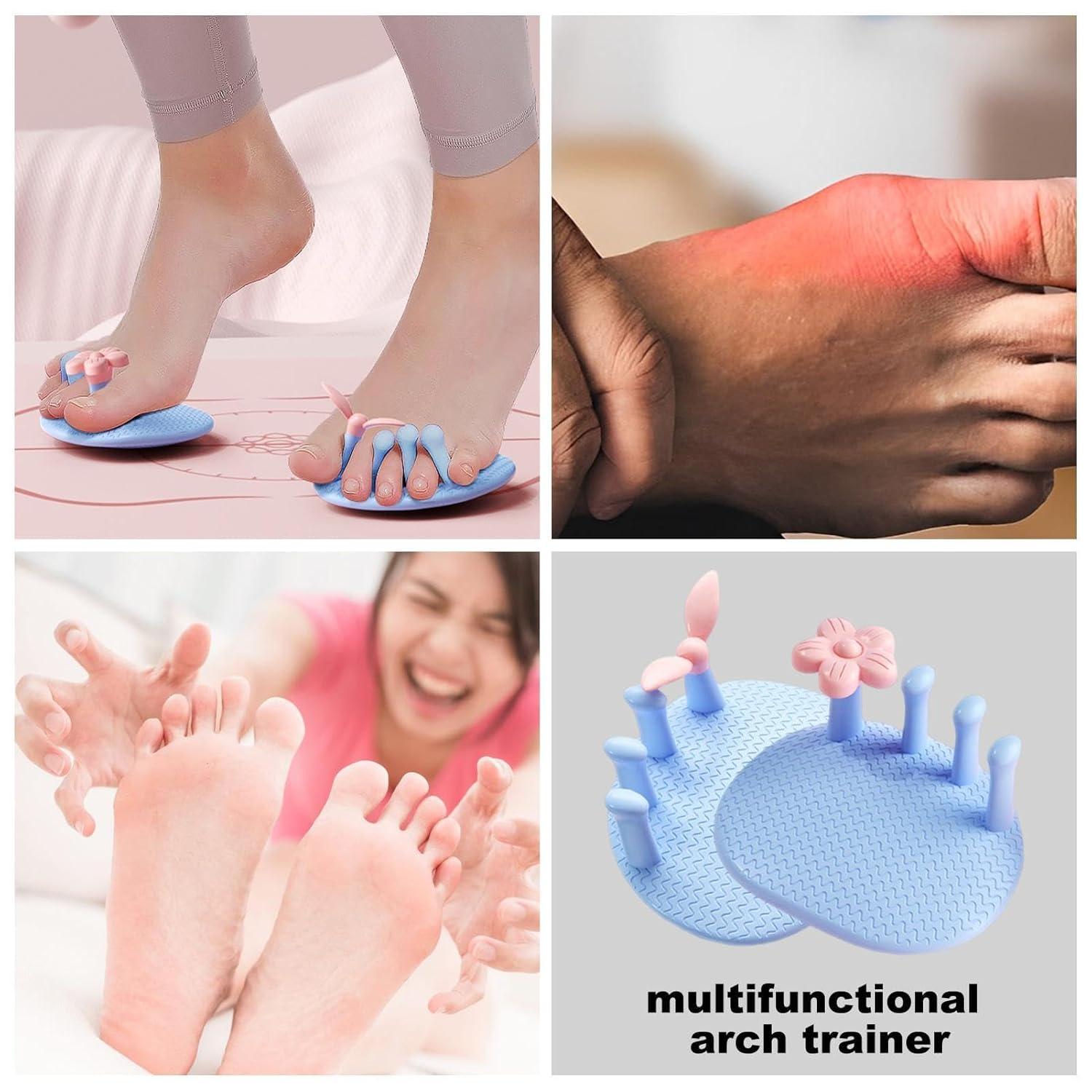 Toe Spacers for Feet | Valgus Corrector & Toe Spreader | Non-Slip ...