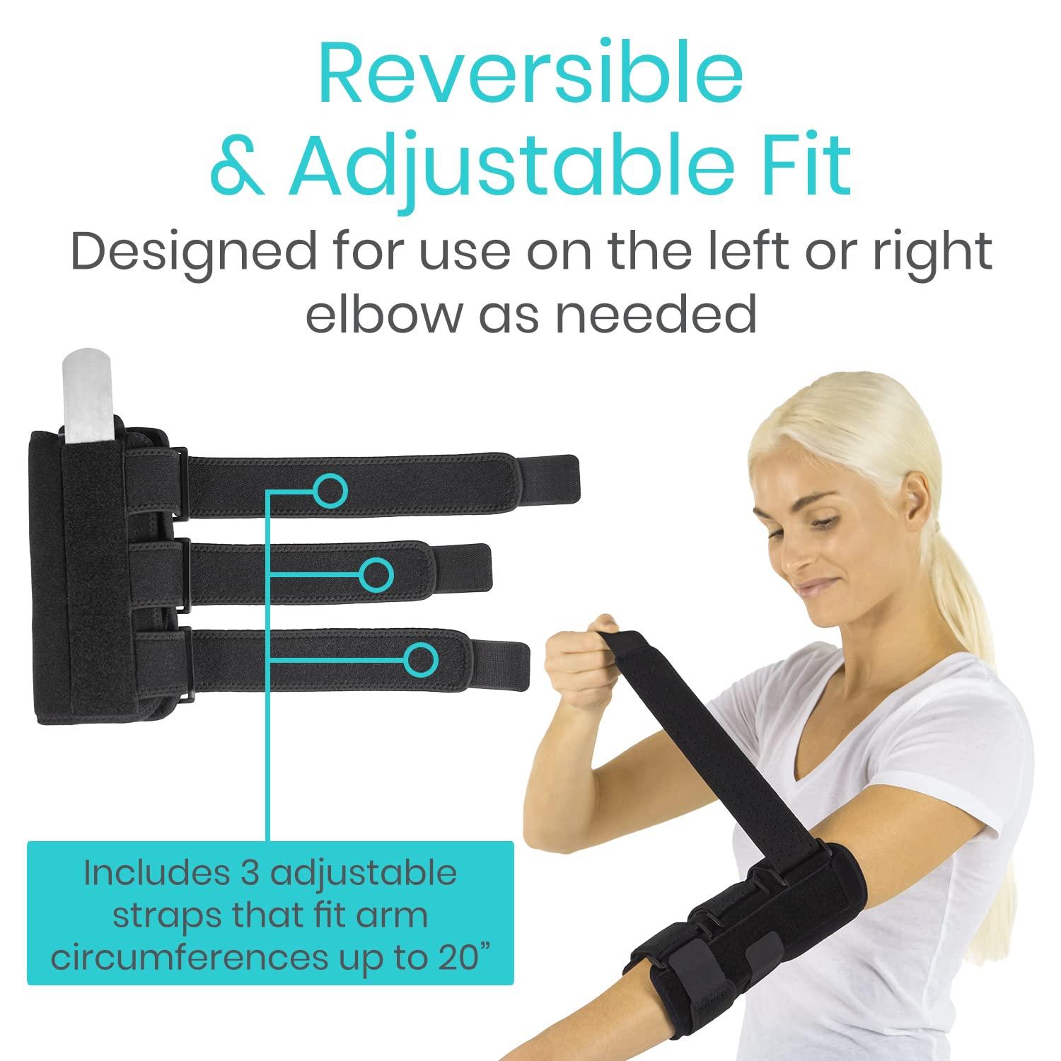 Vive Elbow Brace for Comfortable Night Elbow Sleep Support - 2 ...