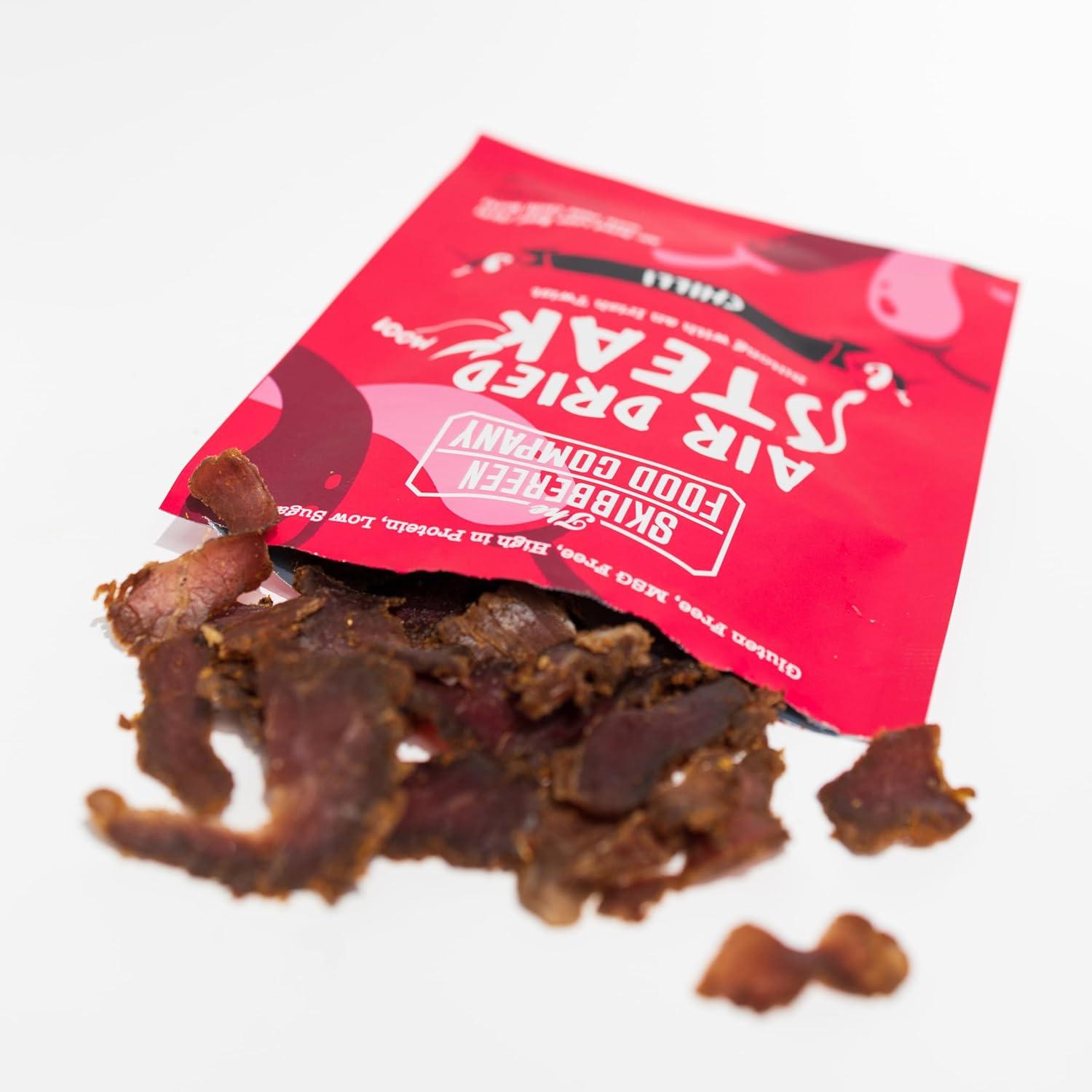 Grass Fed Beef Jerky Variety Pack - Air Dried Lean Beef Biltong - High ...