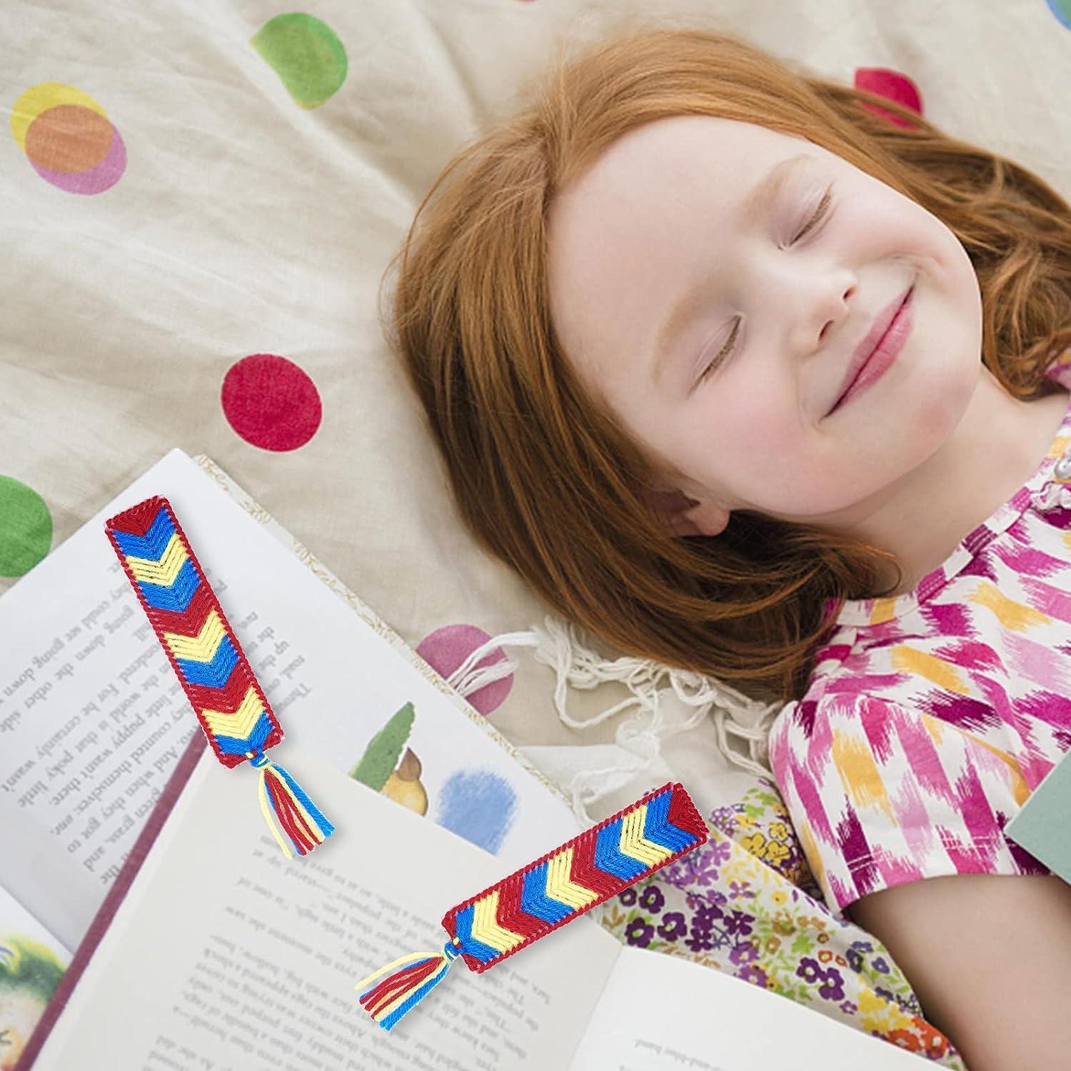 Reading Gift Craft Kit FREEBLOSS DIY Rainbow Bookmark Kit - Cross ...