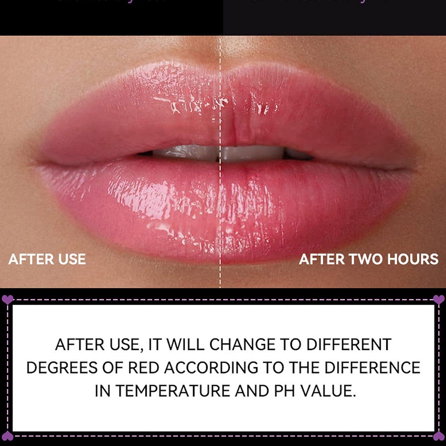 Temperature Color Changing Lipstick Blush & Lip Gloss Combo | Multi ...