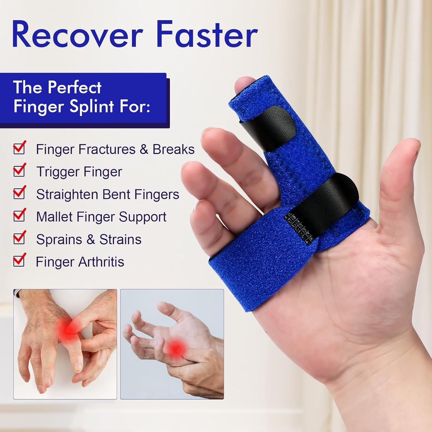 Finger Brace for Arthritis & Tendon Injury | Trigger Finger Splint ...