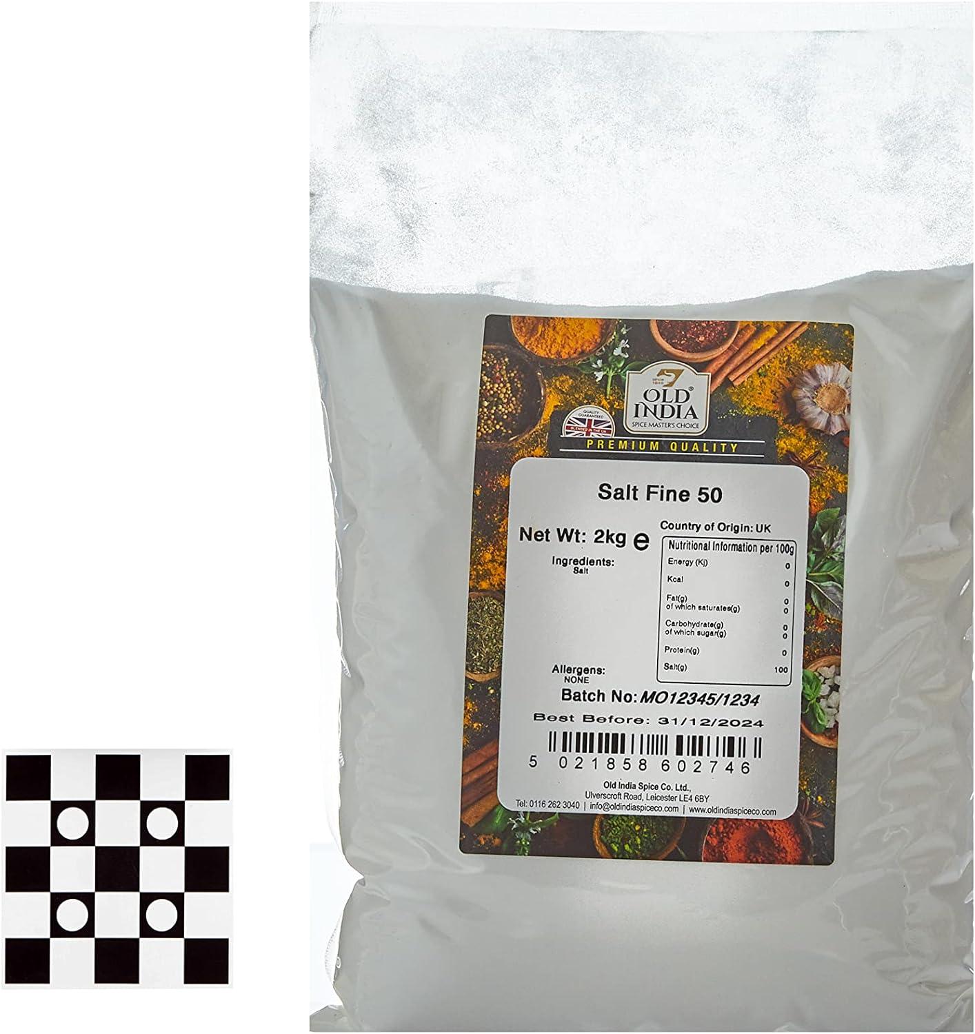 Old India Salt Fine 50 2kg Salt 2 kg | Buy Now with Express ...