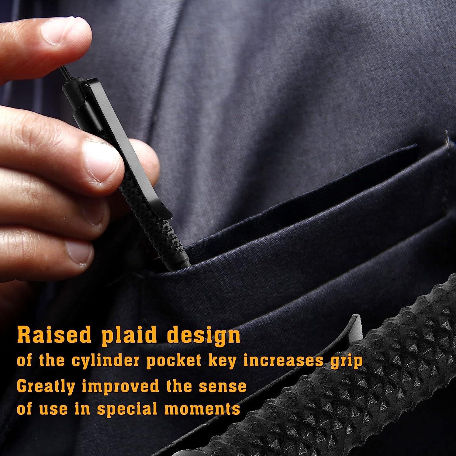 JOTOVO Pocket Universal Handcuff Key - Strong Polymer Finish with Clip ...