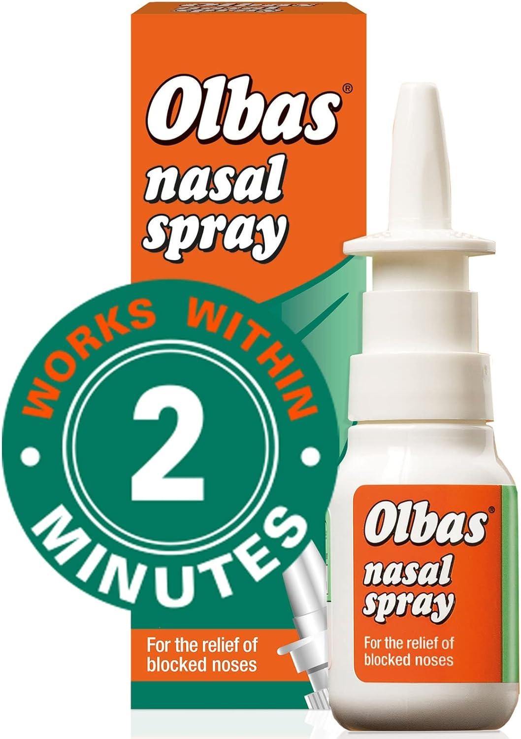 Olbas Nasal Spray 20ml - Fast-Acting Relief for Congestion | Buy Now ...
