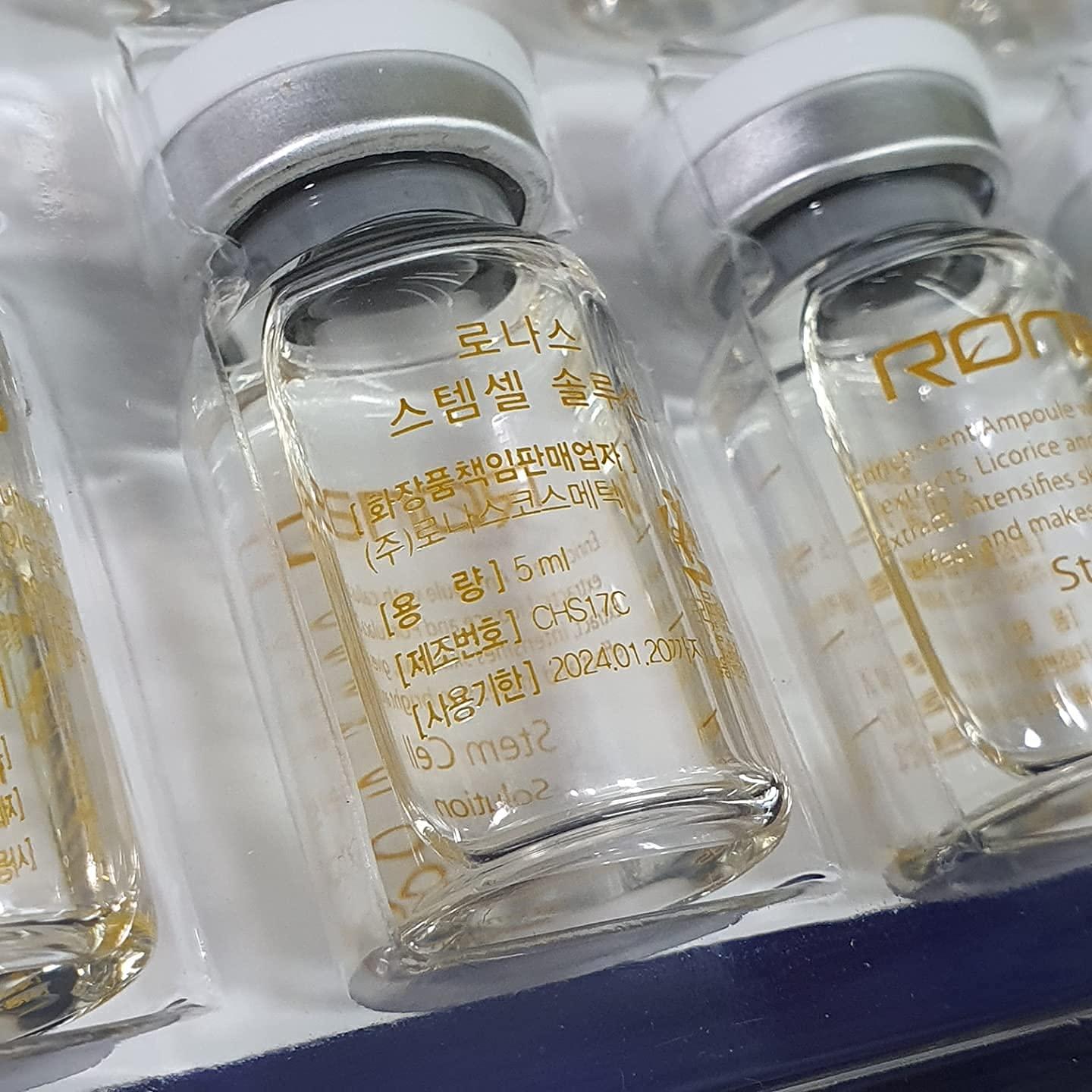 Ronas Stem Cell Solution: Advanced Anti-Aging Serum with Plant Stem Cells - Korean Beauty Salon ...