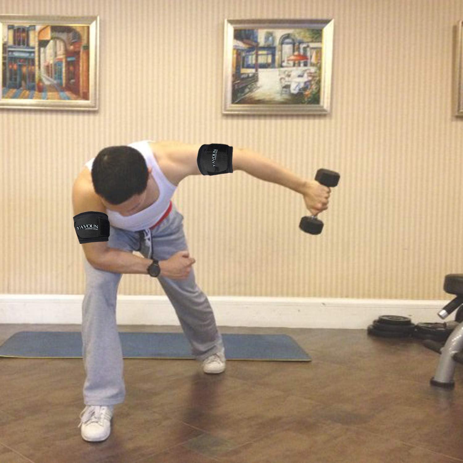 Bicep & Tricep Compression Sleeve for Tendonitis - Pain Relief for ...