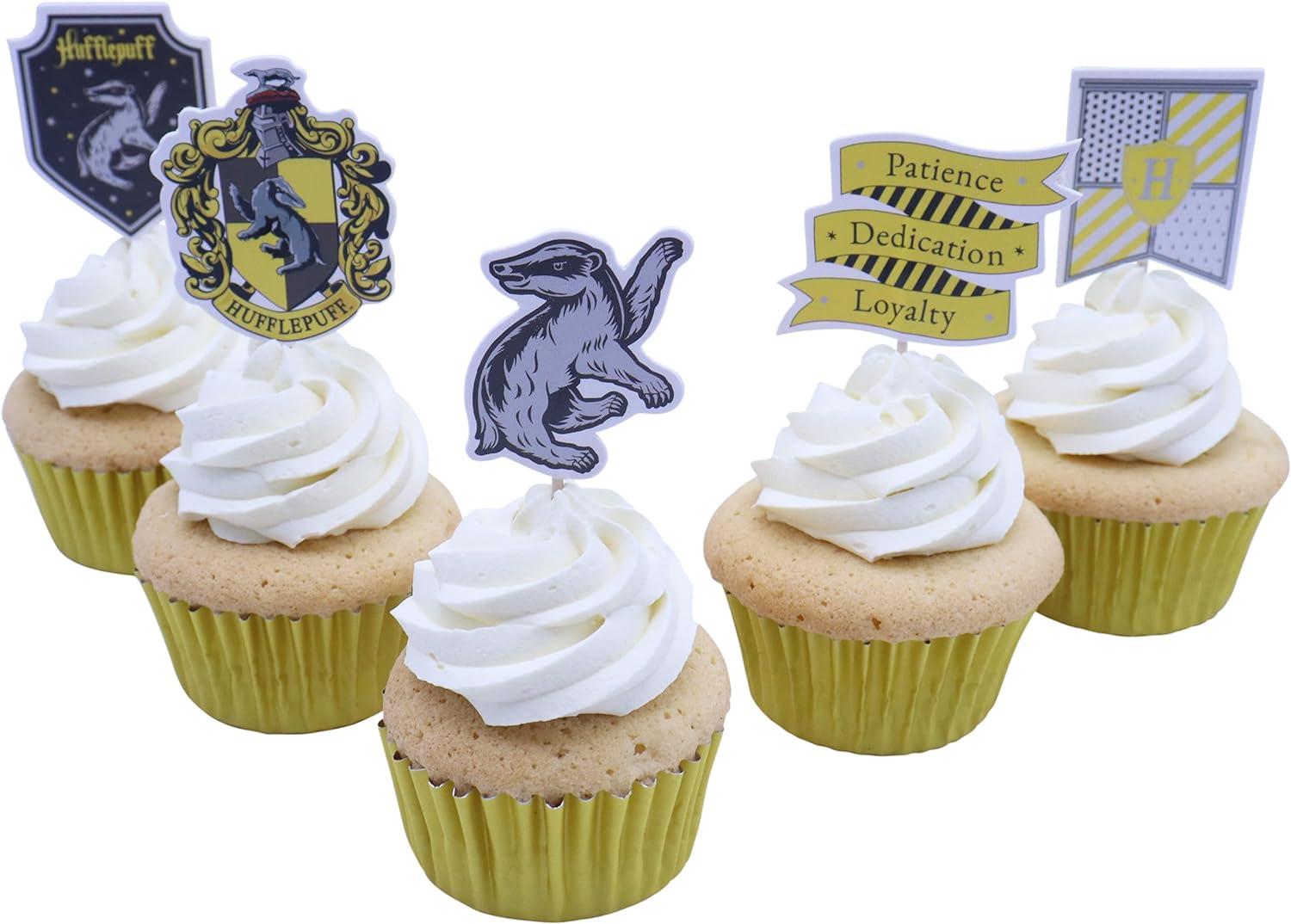 PME Harry Potter Cake Toppers Pack of 15 Hufflepuff | Buy Now with ...