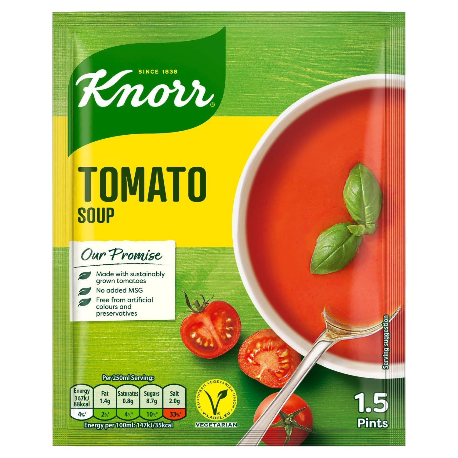 Knorr Tomato Soup (86g) - Pack of 1 | Delicious Tomato Soup Mix | Buy Now with Express ...