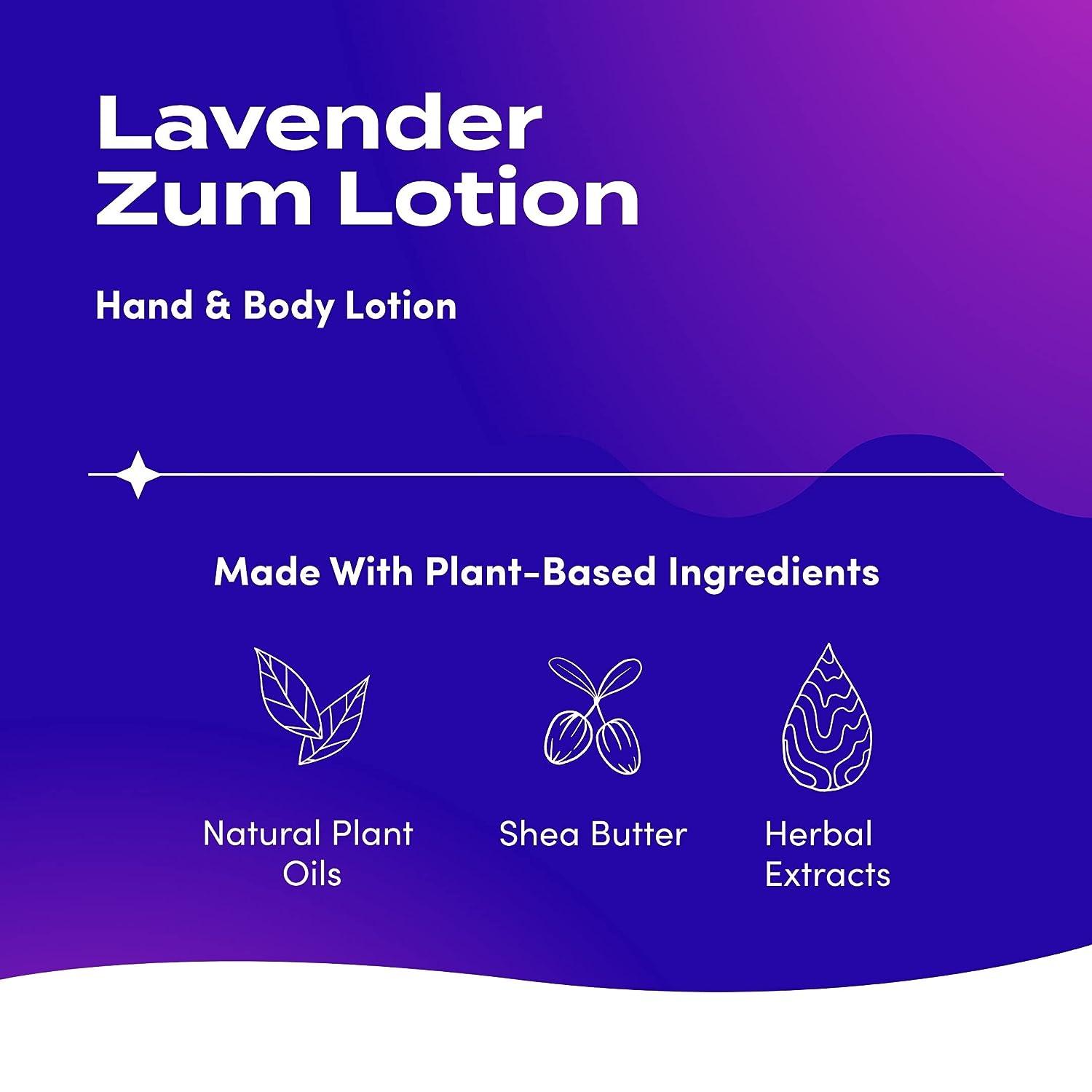 Zum Lavender Hand and Body Lotion - 6 fl oz | Moisturizing & Soothing ...