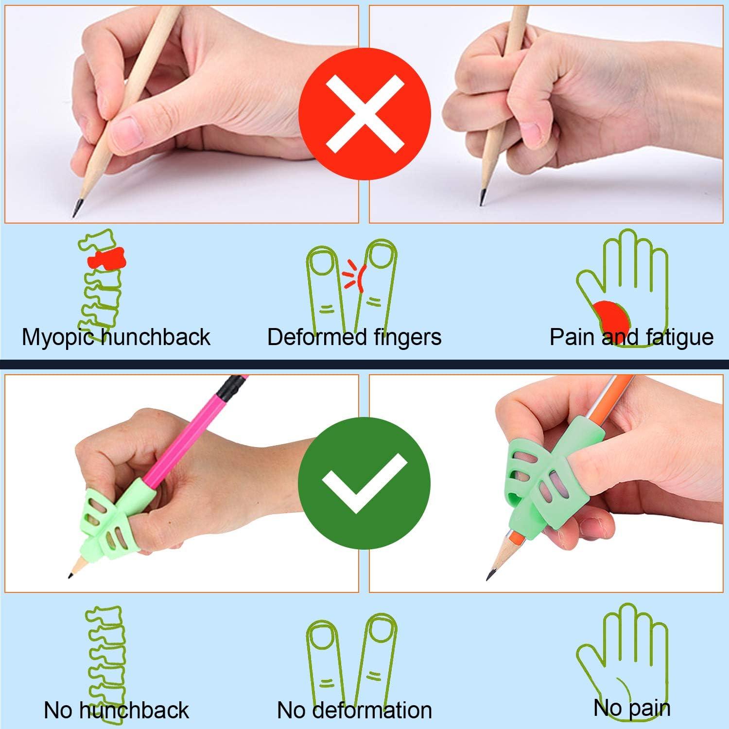 6 Ergonomic Pencil Handles for Children | Manuscript Pen Holders for ...