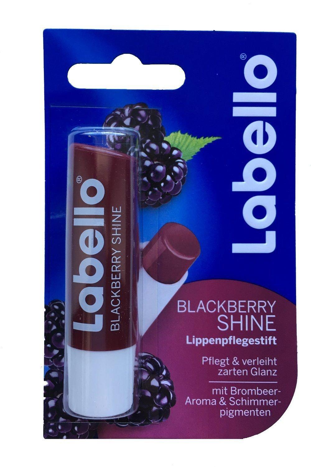 Labello Watermelon, Blackberry, and Cherry Shine Lip Balm Bundle | Buy ...