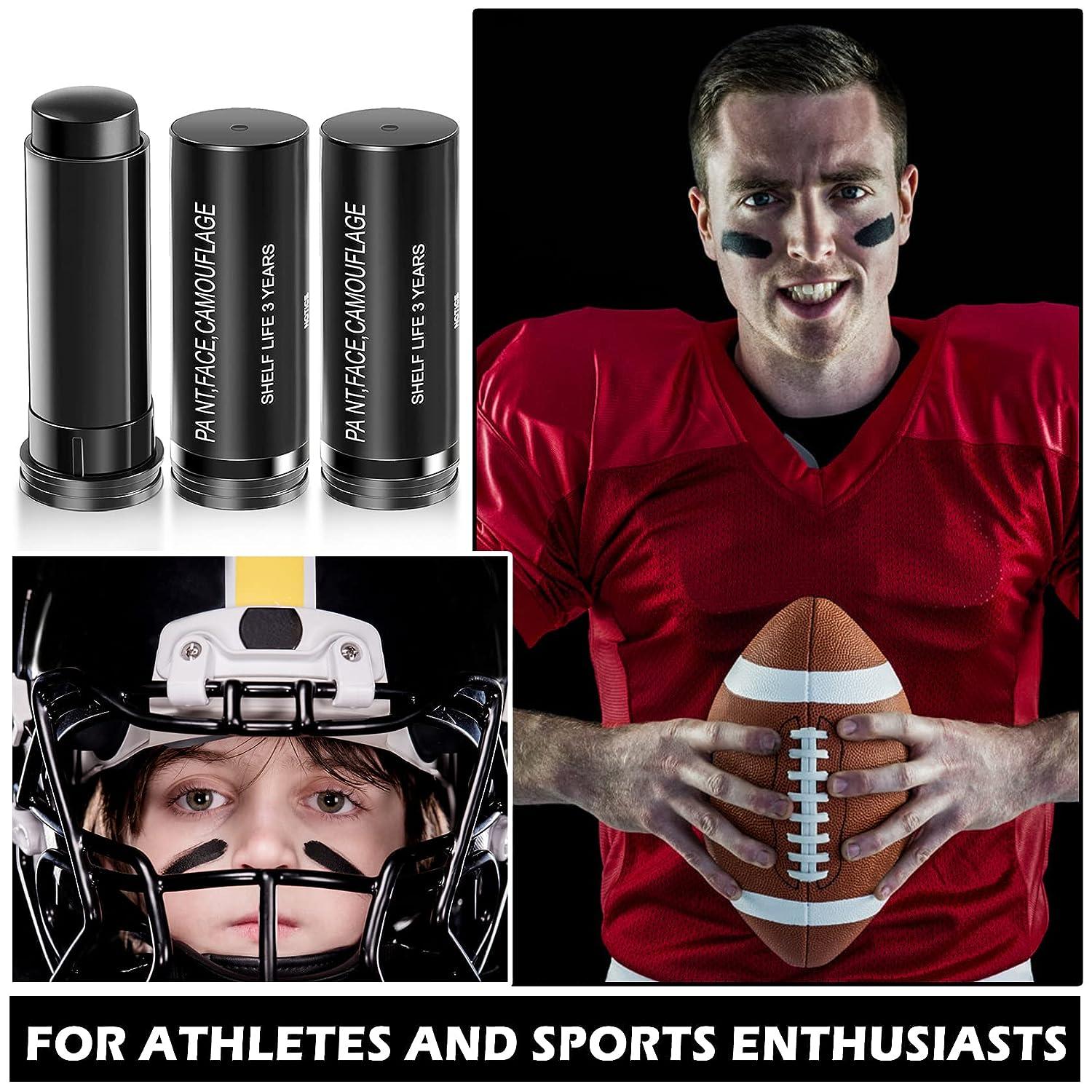 3Pcs Eye Black Stick for Athletes - Sporting Body Paint Kit for ...