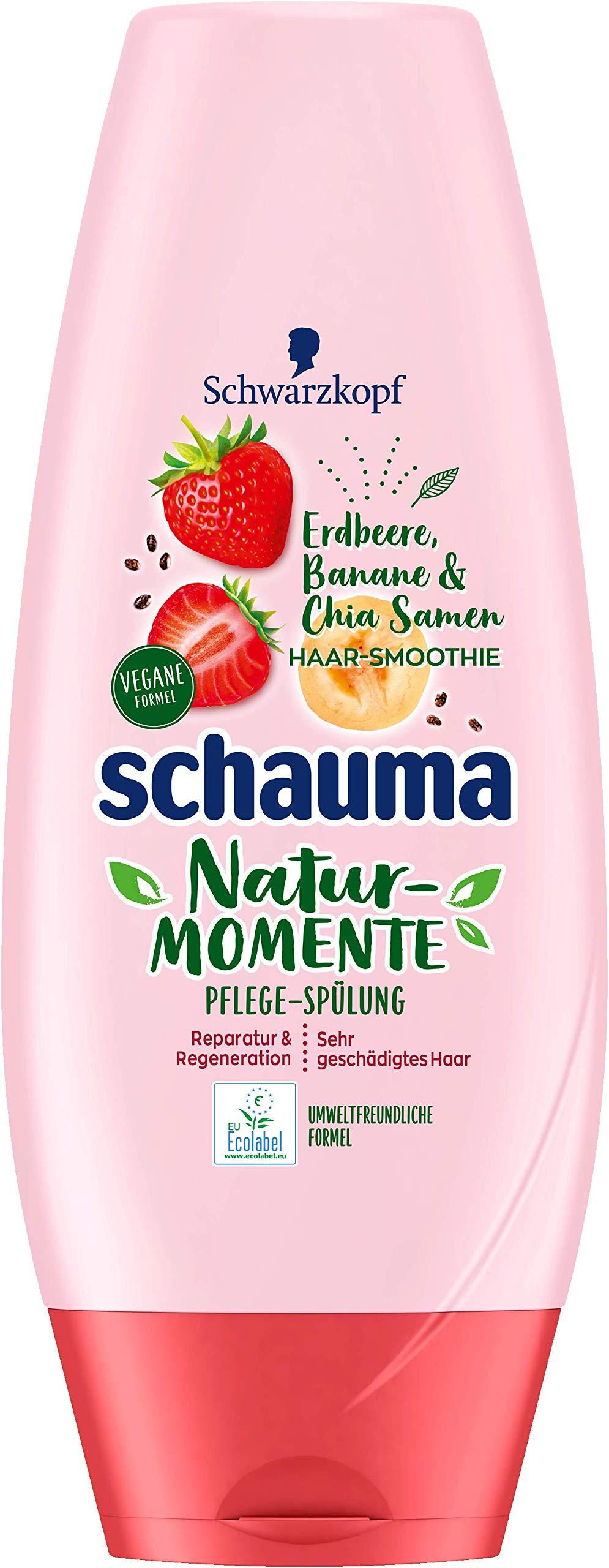 SCHWARZKOPF SCHAUMA Natural Moments Conditioner - Strawberry Banana ...