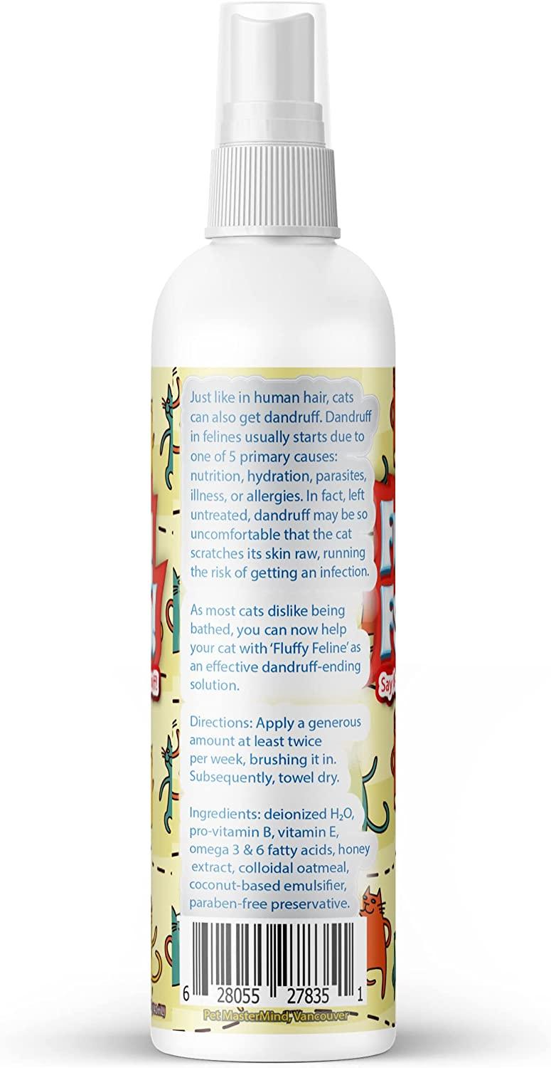 cat dandruff spray