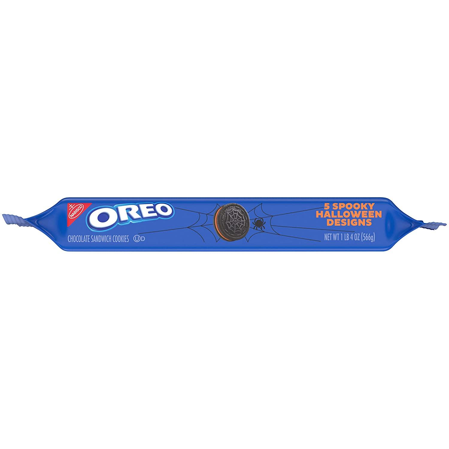 OREO Orange Creme Halloween Cookies - 5 Spooky Designs - 1-1.25 lb Pack ...