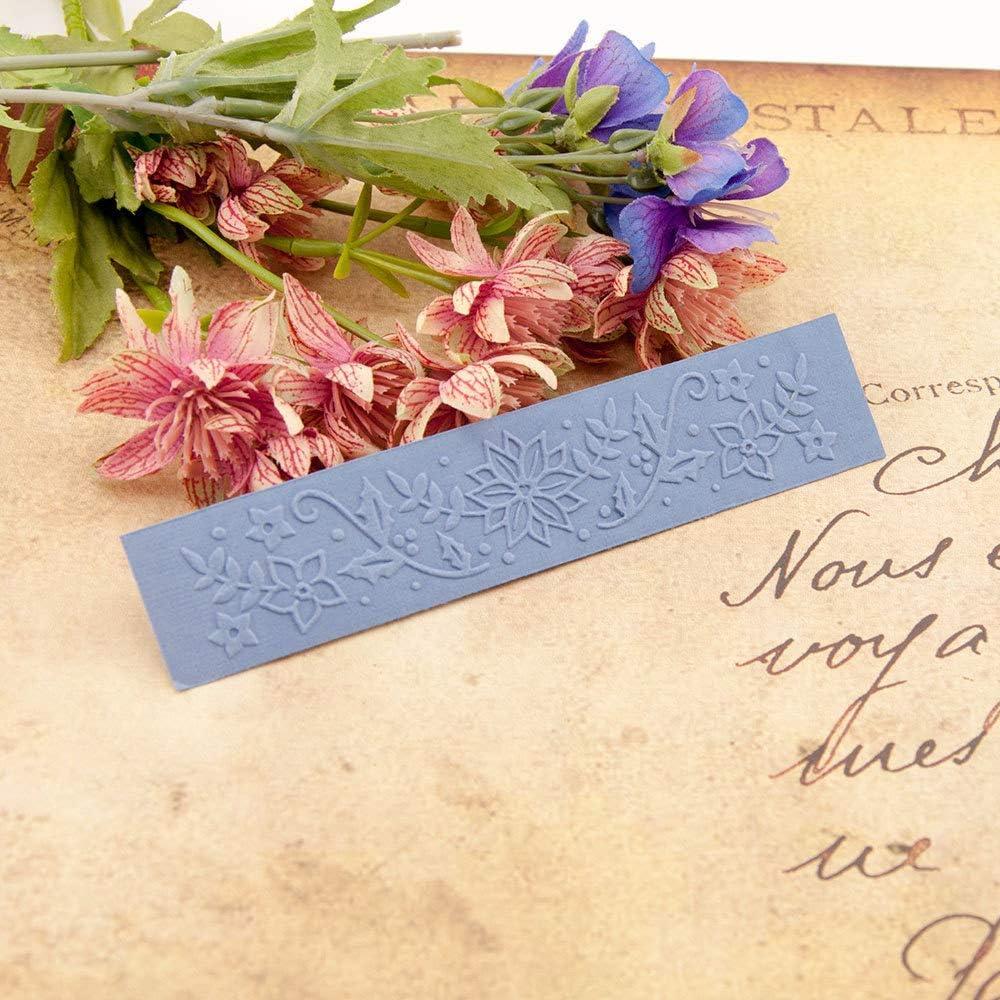 10 Styles Plastic Embossing Folder Templates for DIY Crafts ...