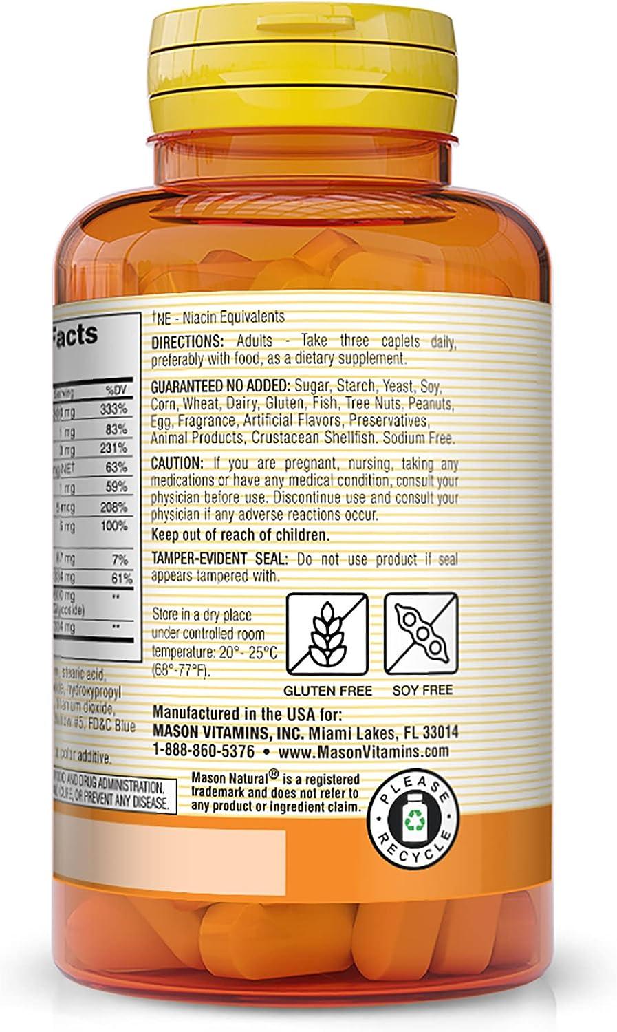 MASON NATURAL Advanced Ear Health Formula - Supports Healthy ...