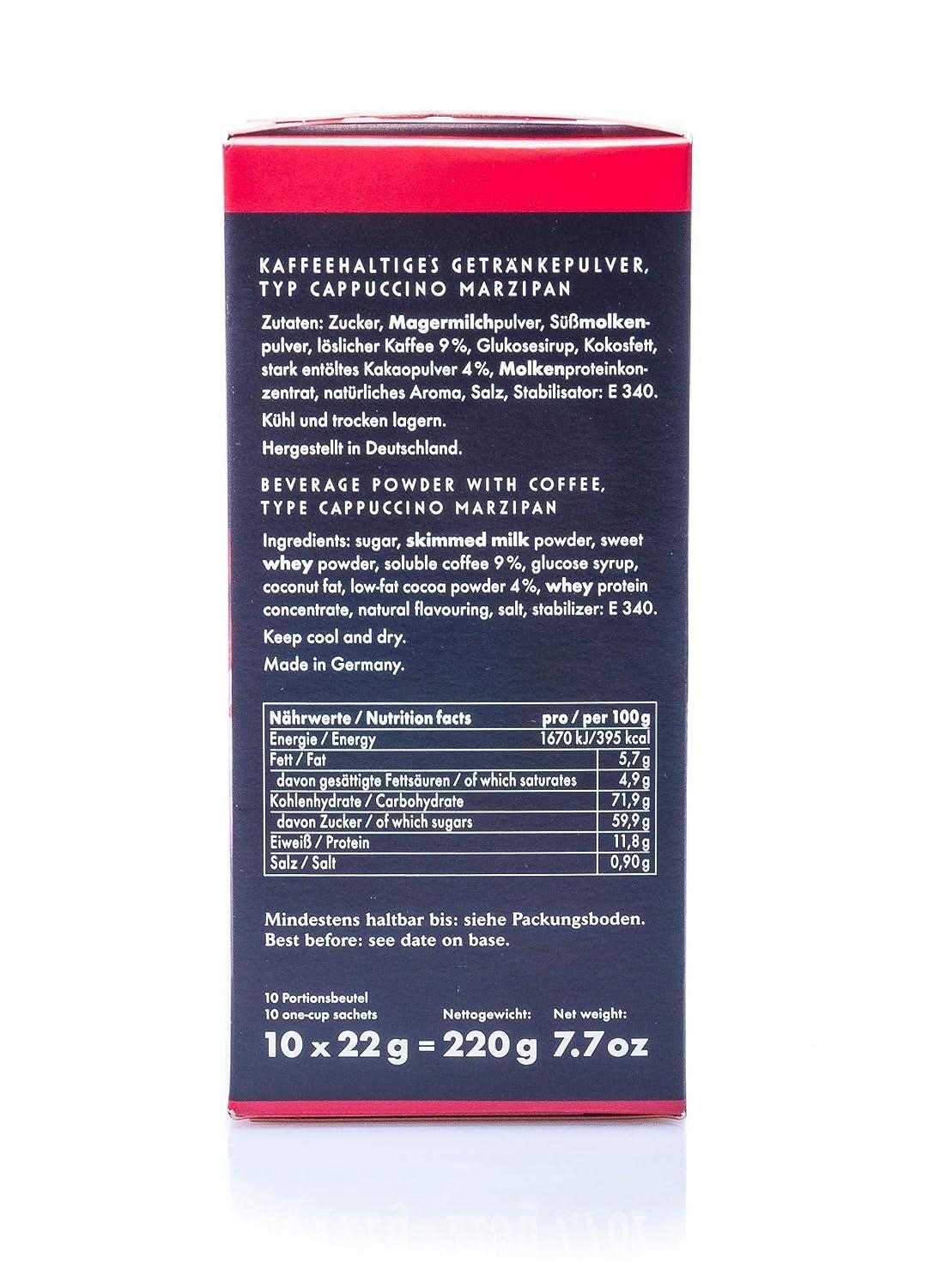 Niederegger Marzipan Cappuccino 220g - Delicious Marzipan Coffee Blend ...
