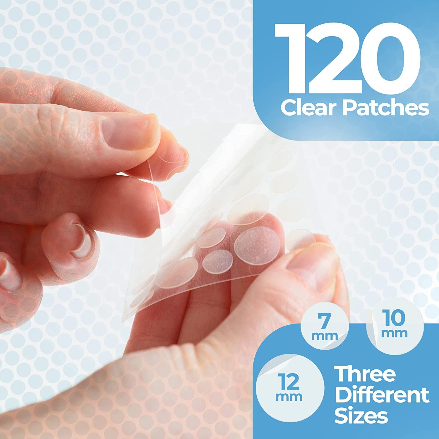Acne Patches (120 Pack) with Salicylic Acid & Tea Tree Oil ...