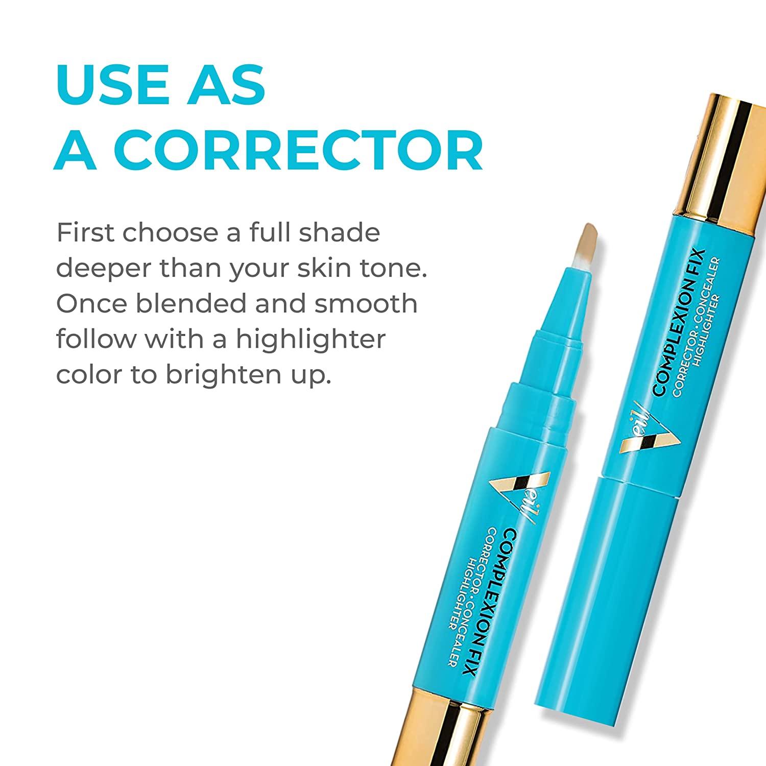 Veil Cosmetics Complexion Fix Concealer 2N Light Neutral - Multi-Use ...