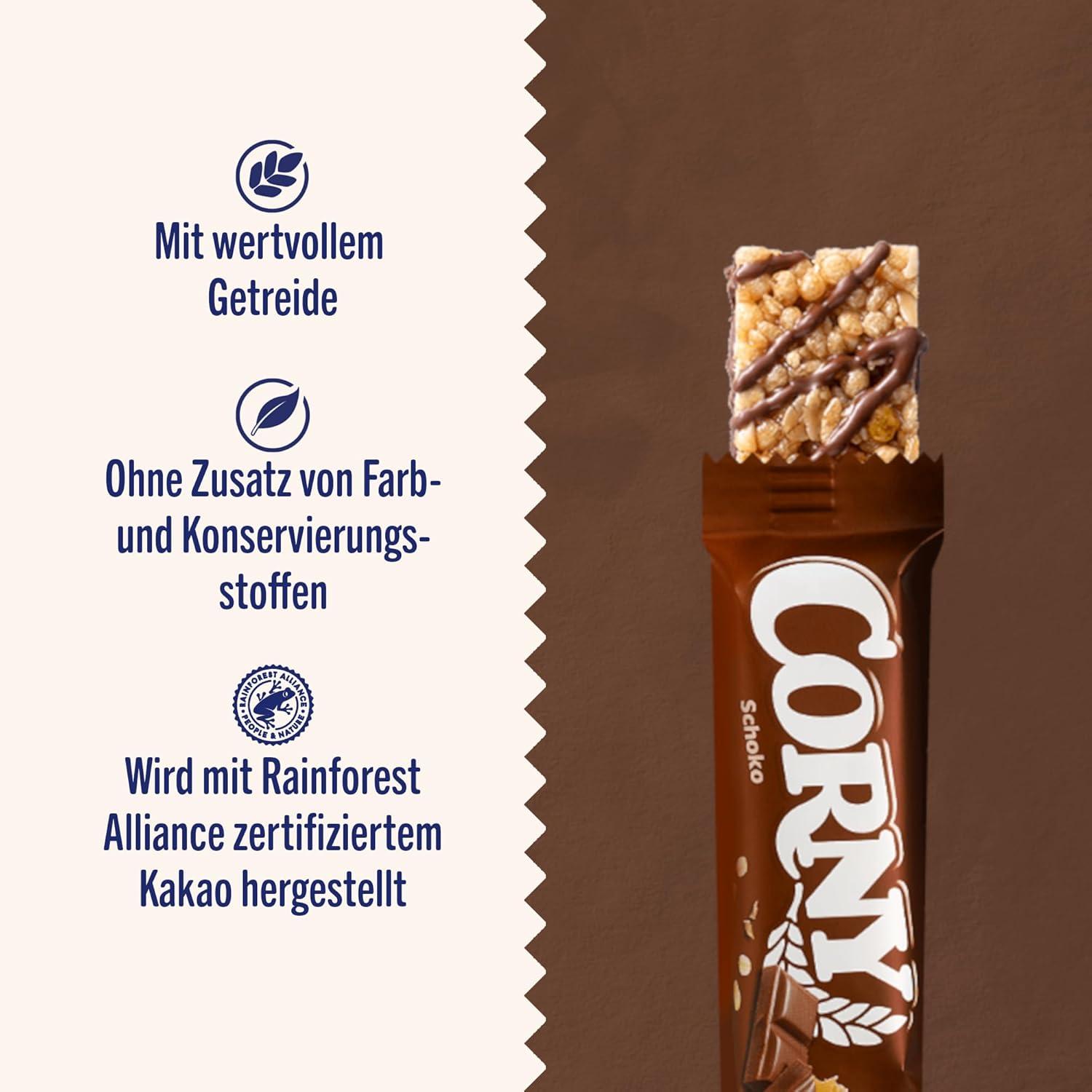 Buy Corny Classic Chocolate Cereal Bars - 60 x 25g - Delicious ...