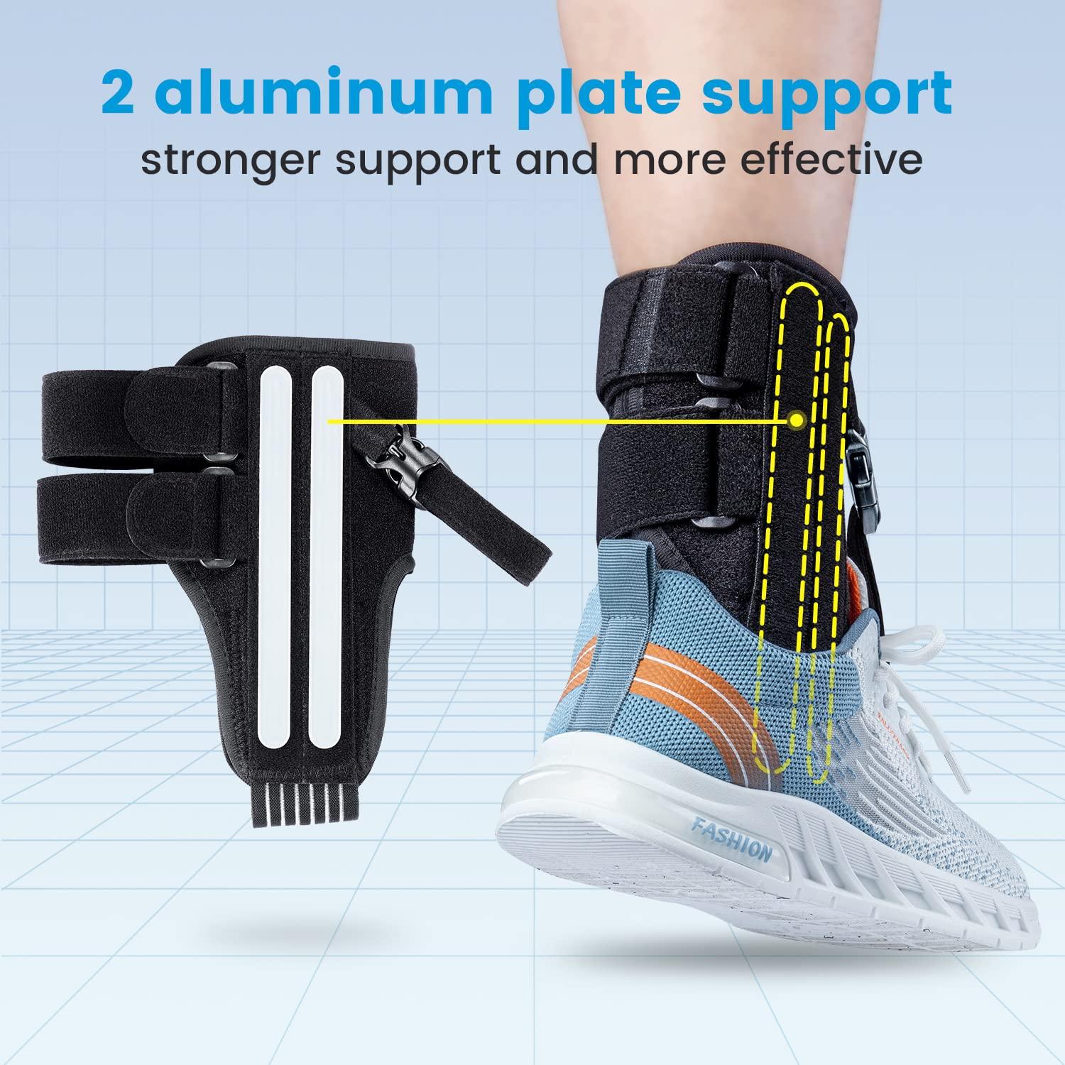 Adjustable Drop Foot Brace for Men and Women - AFO Brace for Walking ...