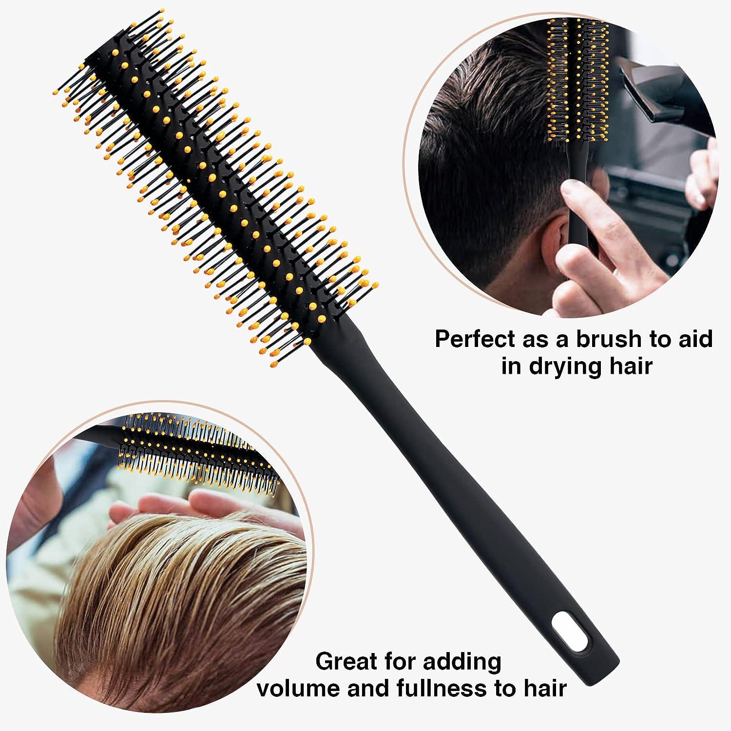 Professional Hair Styling Comb and Brush Set for Men - Ideal for Quiff ...