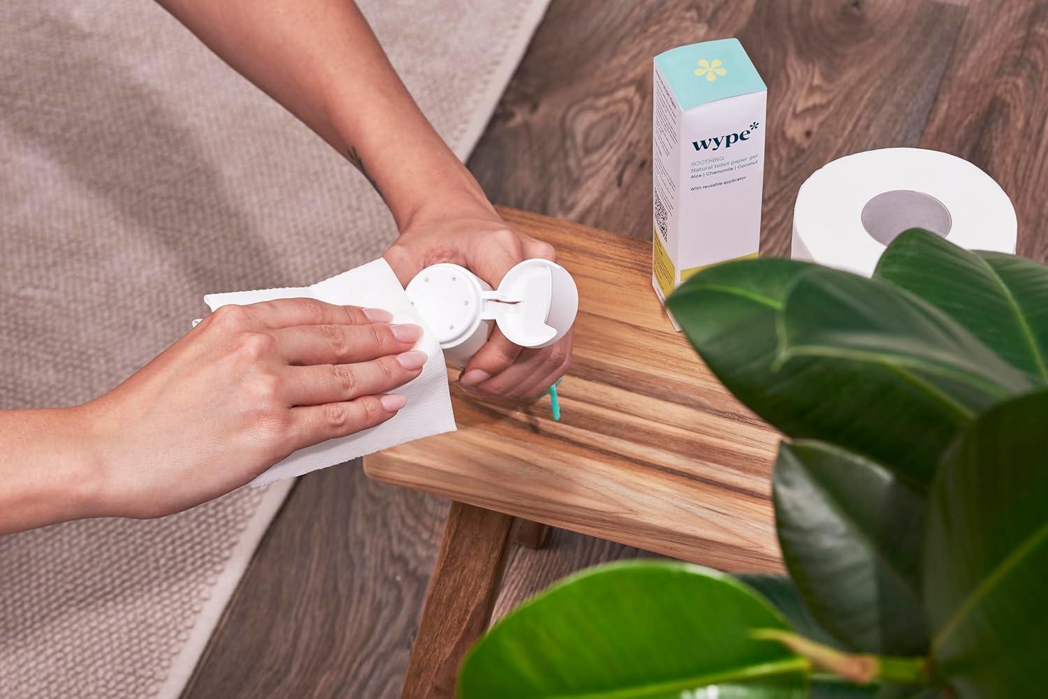 Wype Toilet Paper Gel Bundle: Sustainable Flushable Moist Toilet Wipes - Home and Away | Buy Now ...