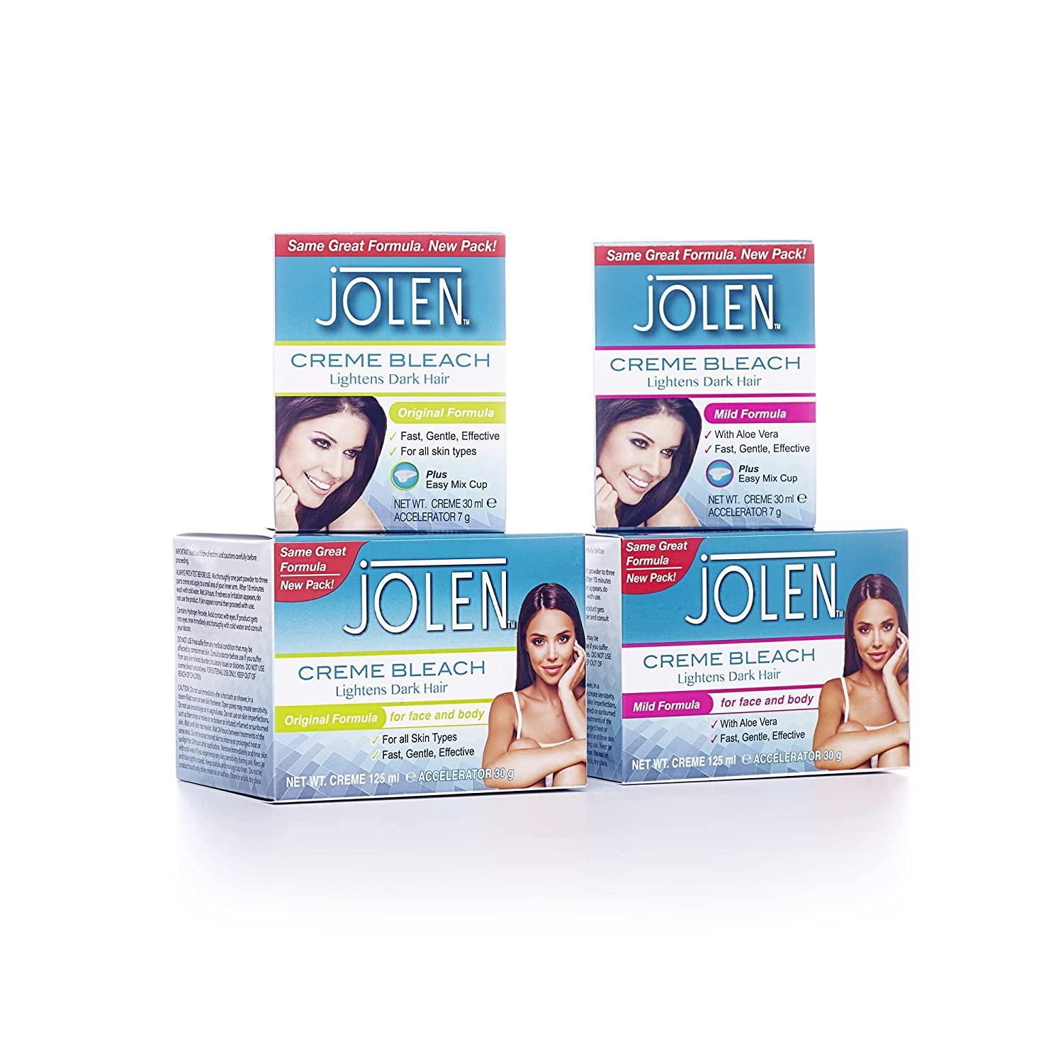Jolen Mild 125ml Facial Bleach - Brighten and Lighten Skin Tone - 125ml ...