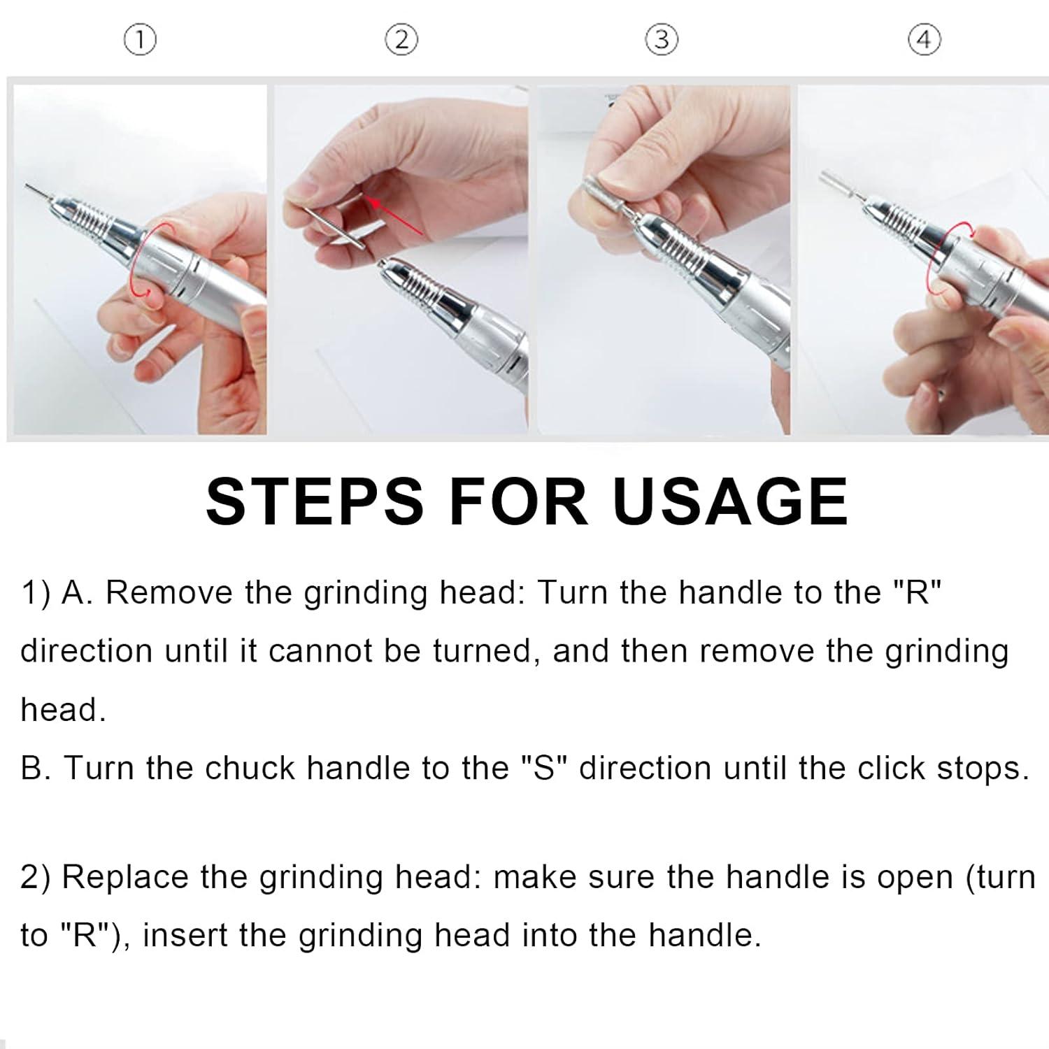 12pcs Wool Felt Mounted Mandrel Grinding Bits | Polishing Buffing ...