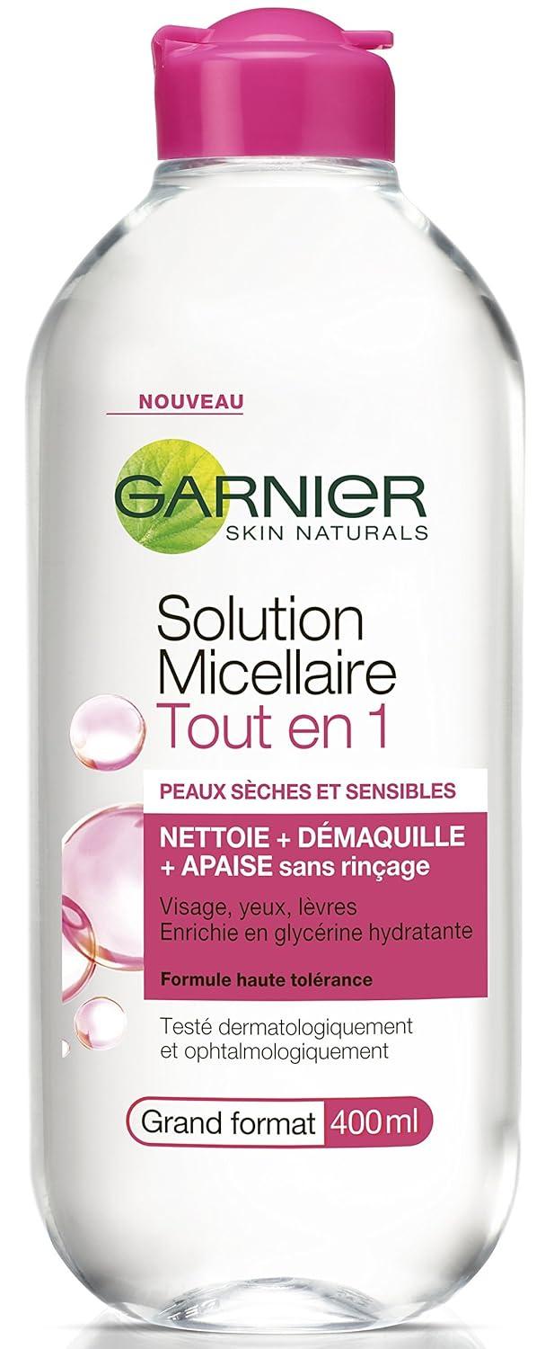 Garnier Micellar Cleansing Water All-in-One for Dry & Sensitive Skin ...