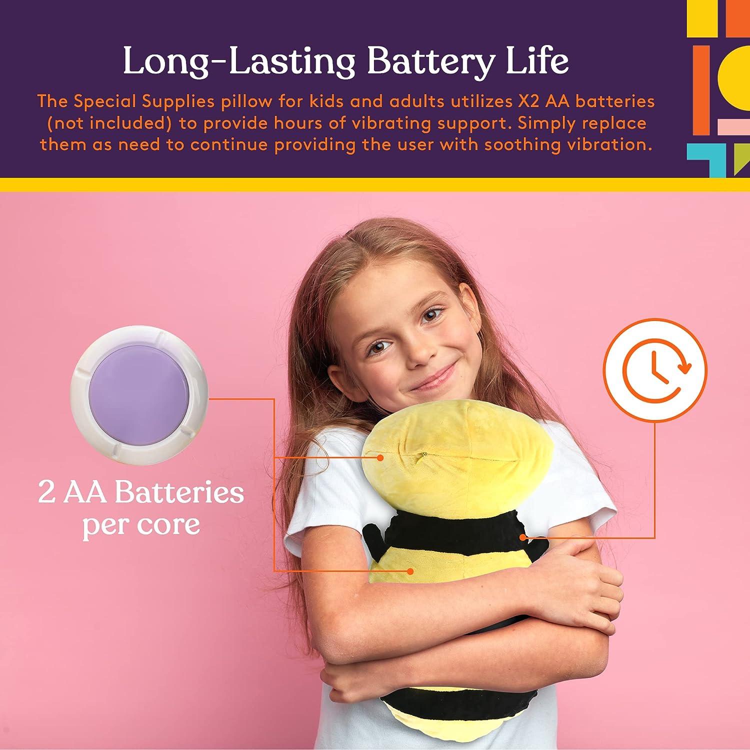 Special Supplies Bumble Bee Sensory Vibrating Pillow | Pressure ...