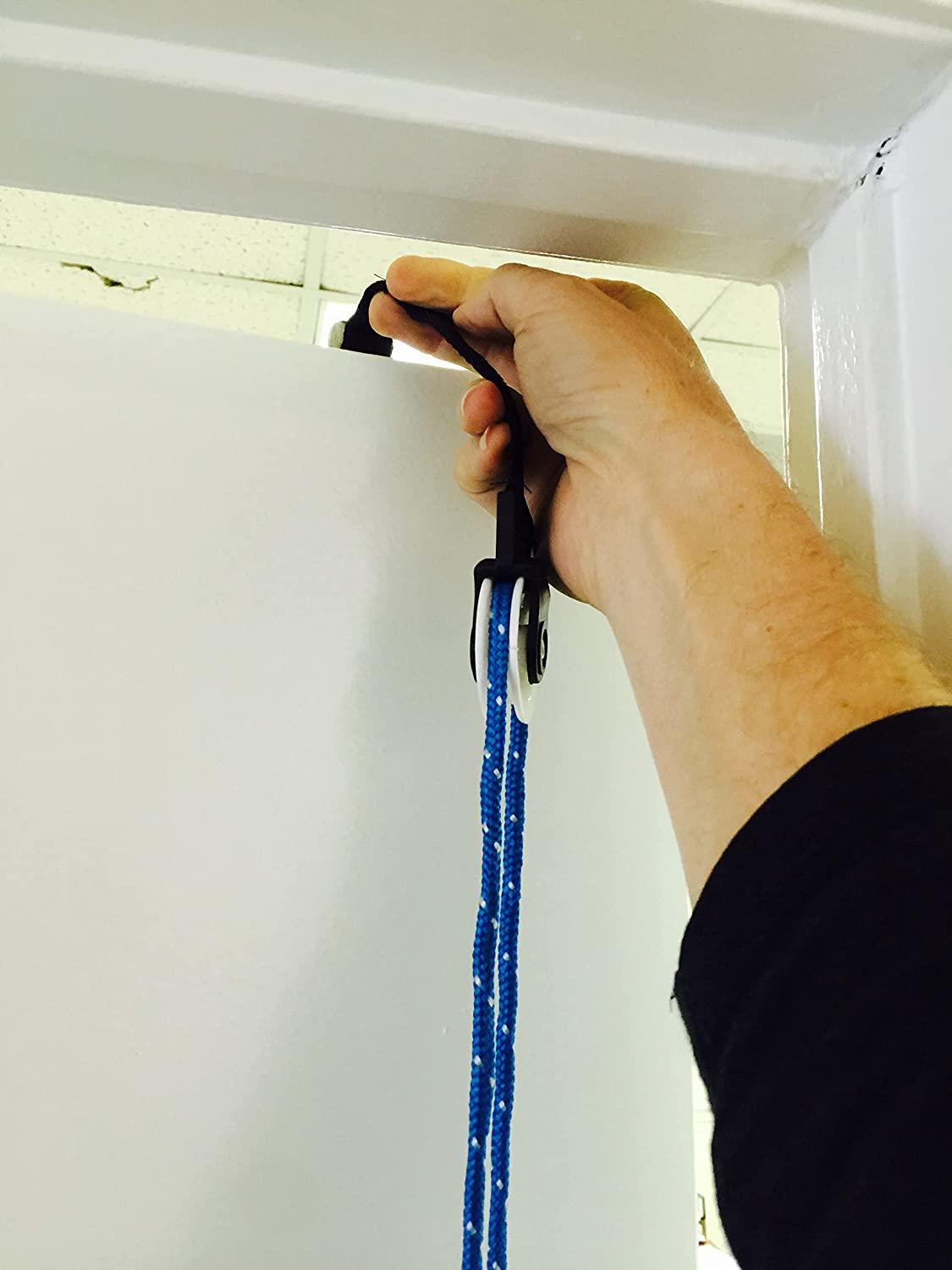 Therapists Choice Shoulder Pulley - Over the Door with Exercise Guide ...