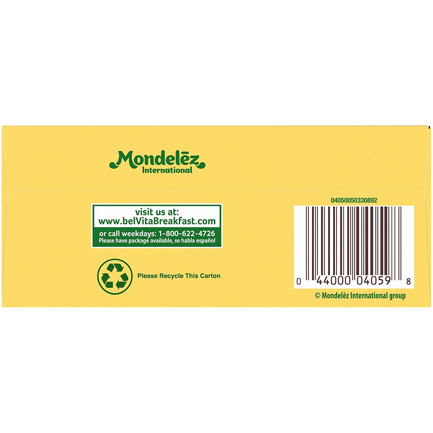 belVita Cranberry Orange Breakfast Biscuits - 5 Packs (4 Biscuits Per Pack)