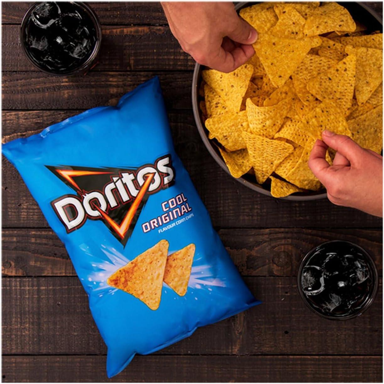 Doritos Tortilla Chips Cool Original Sharing Bag Crisps 180g | Suitable ...