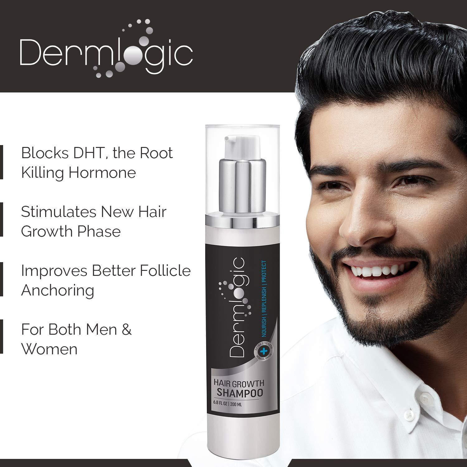 Buy Extra Strength Hair Growth Shampoo - DHT Blocker for Men & Women ...