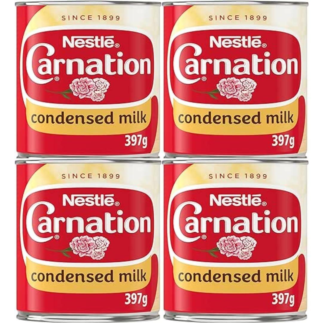 Carnation Sweetened Condensed Milk 397g (4 Pack Bundle) | Buy Now with ...