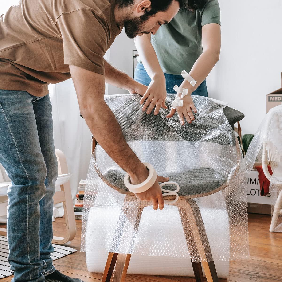 Masking Tape 2 Rolls - 1 inch x 55yds. Wide Masking Tape for Safe Wall ...