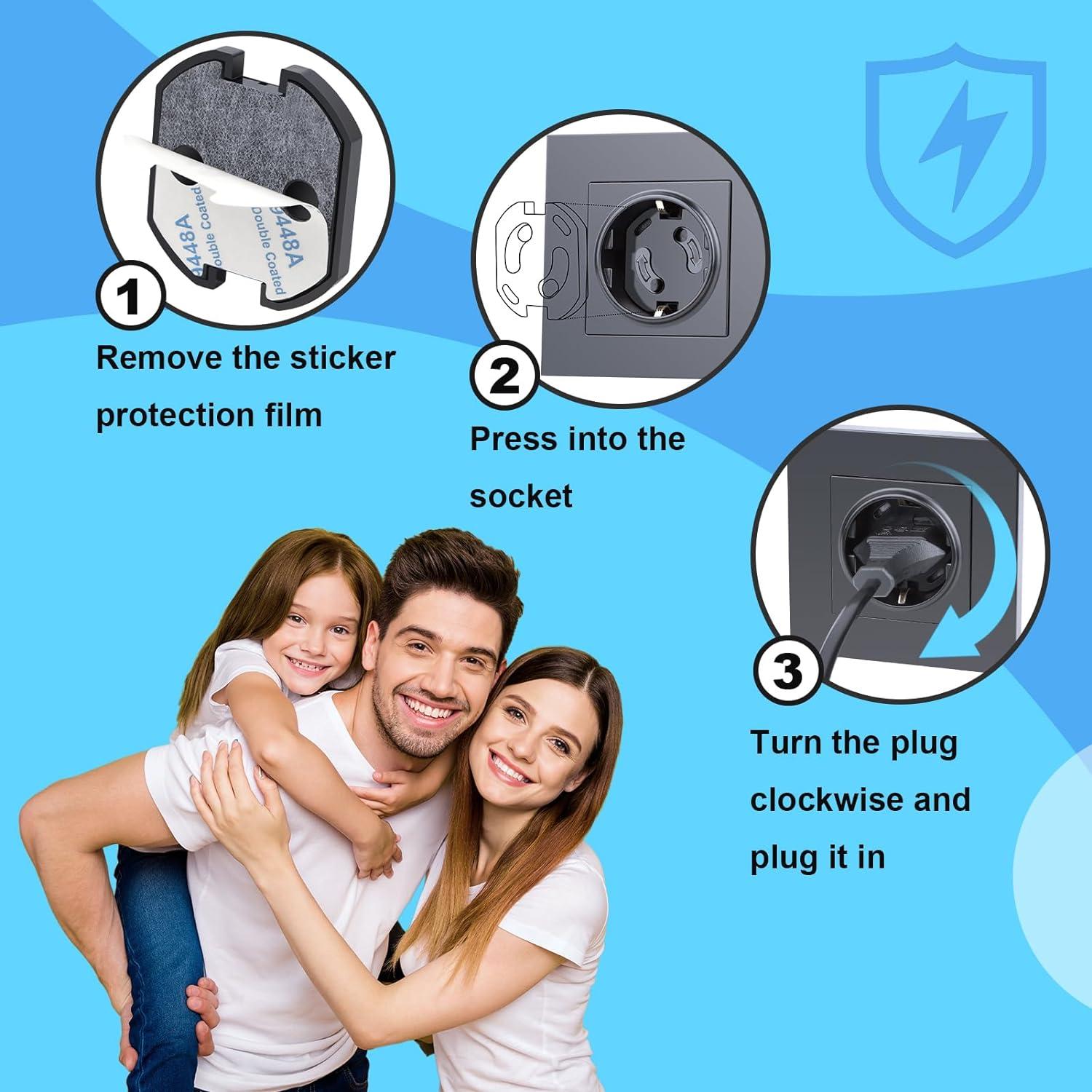 Redtron Socket Fuse with Rotary Mechanism - 20 Child Locking Sockets ...