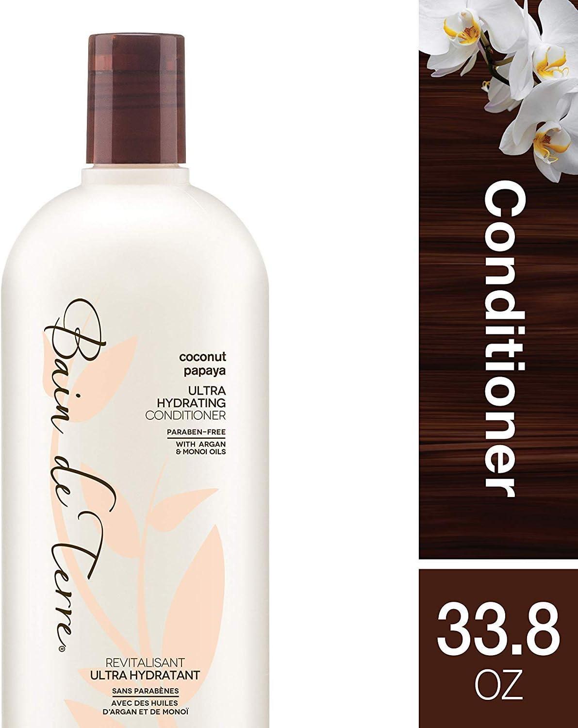 Bain De Terre Coconut Papaya Ultra Hydrating Shampoo/Conditioner Liter Duo | Buy Now with ...