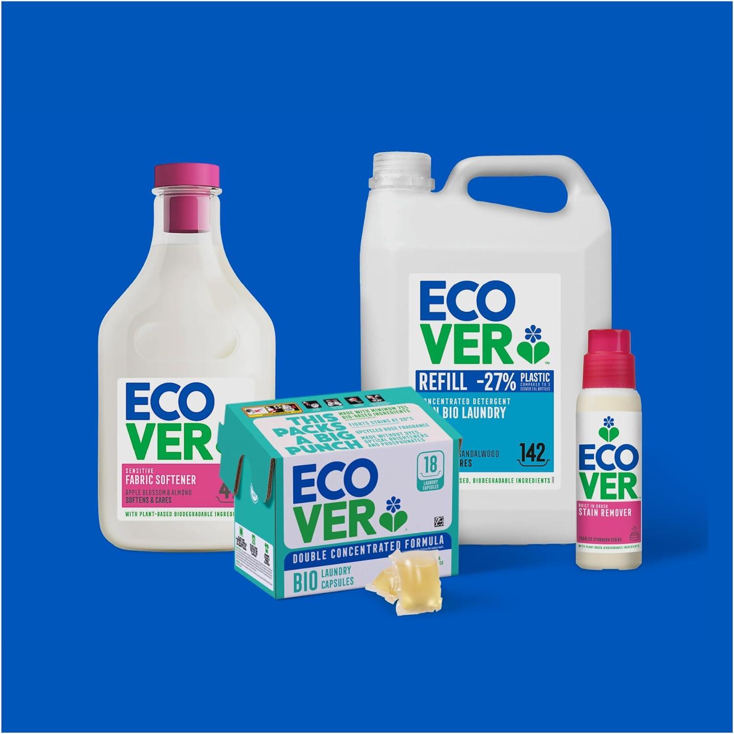 Ecover Bio Laundry Capsules x34 Lilac & Rescued Rose - Eco-Friendly ...