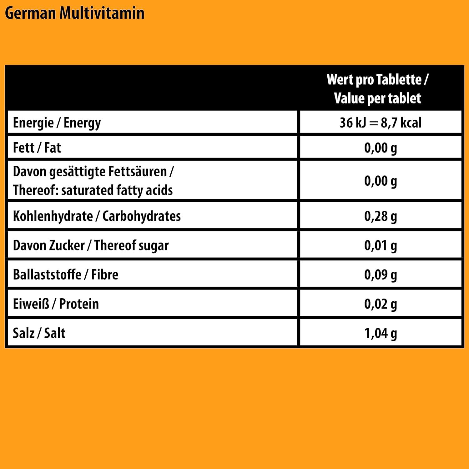 Buy T&D Pharma German Multivitamin Effervescent Tablets - 12x20 pcs ...