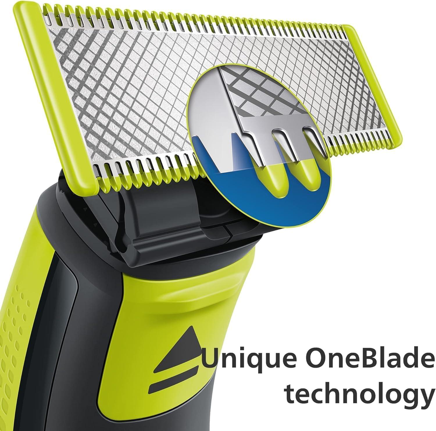 OneBlade Face and Body Blades Kit QP620/50 - Ultimate Grooming Solution ...