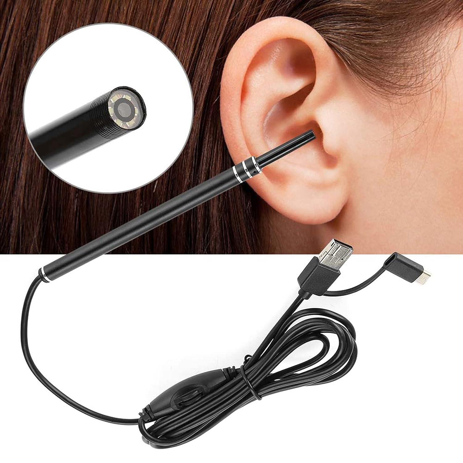 Ear Wax Removal Tool - Otoscope Camera for Visual Cleaning & Inspection ...