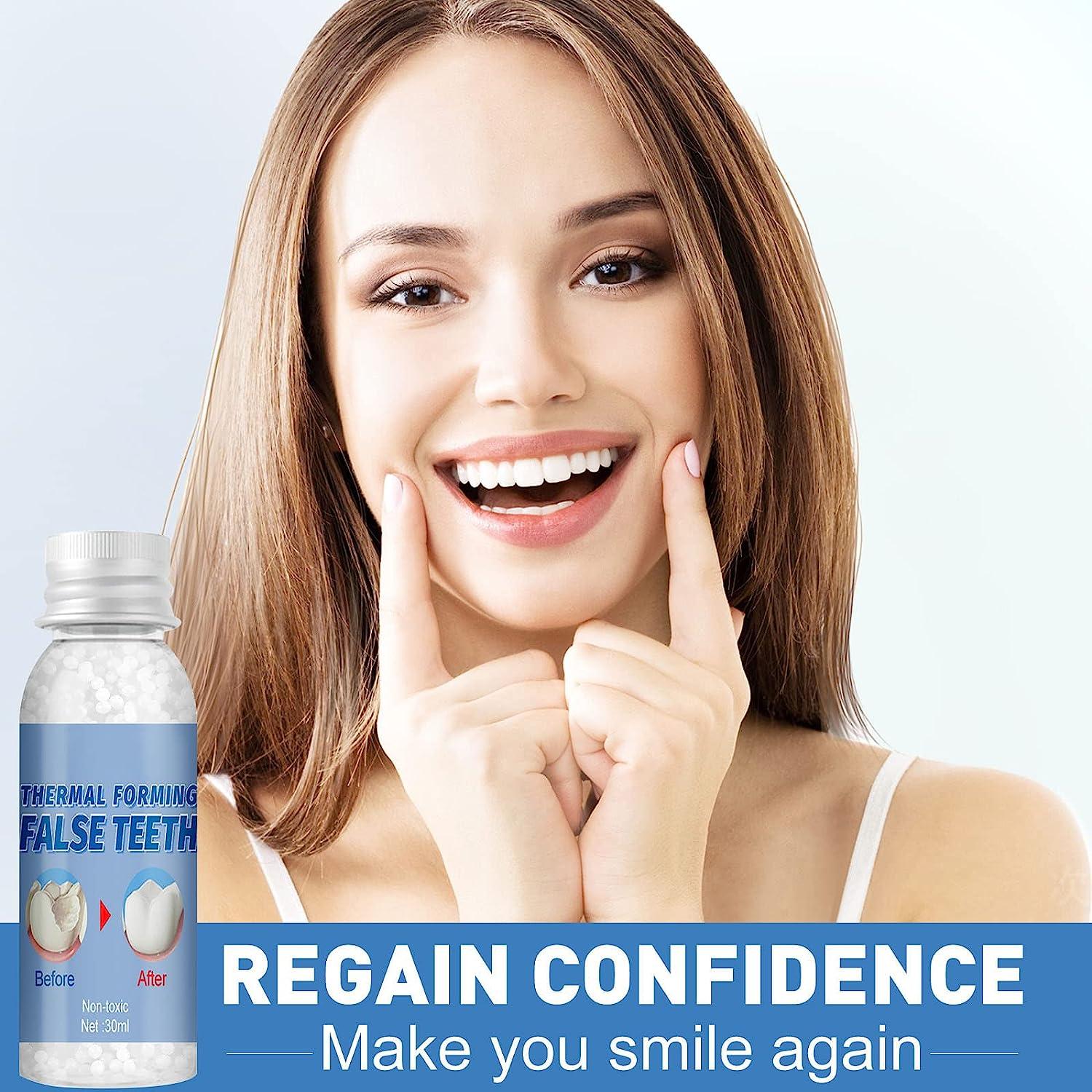 Tooth Repair Kit: Granules for Missing & Broken Teeth - Temporary ...