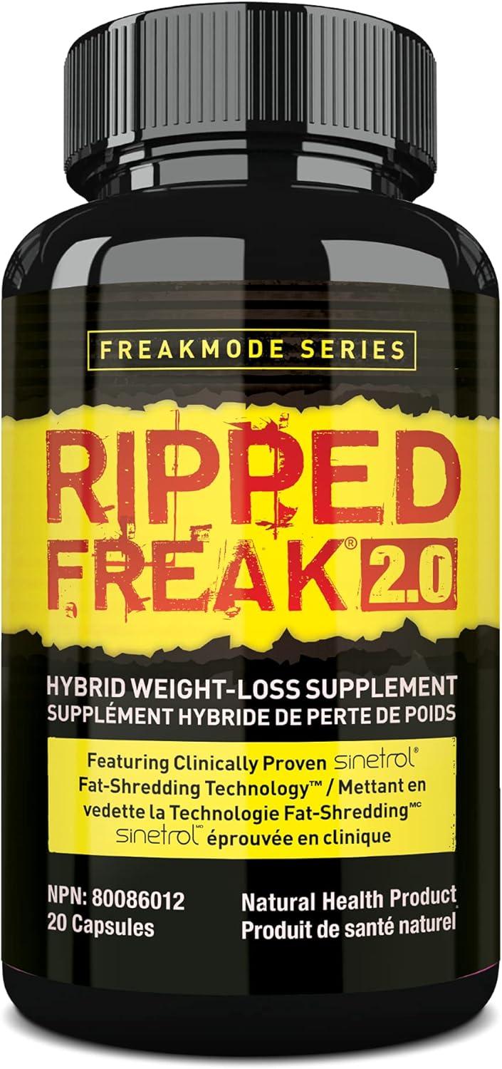 PharmaFreak RIPPED FREAK 2.0 | Hybrid Thermogenic Supplement (2X60 Caps ...
