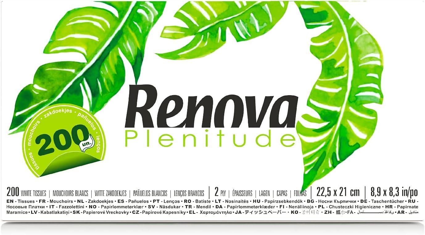 Buy Renova Face Tissues - 200 Pack | Soft & Strong Facial Tissues for ...